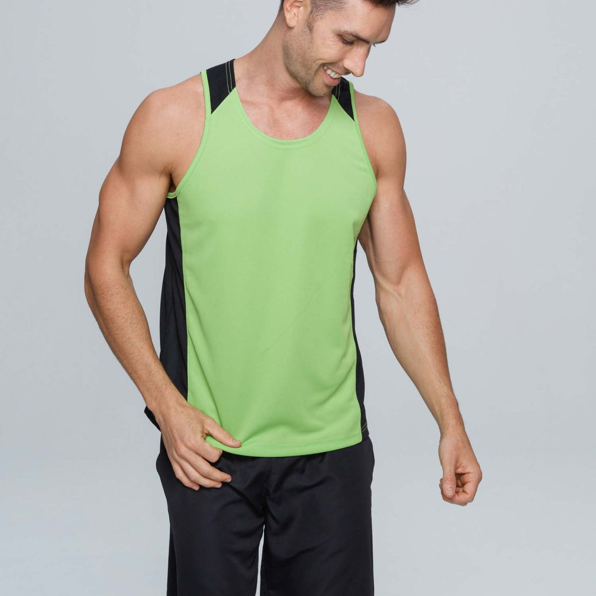 Aussie Pacific Premier Mens Singlets | ASP-1101 | Seamstop