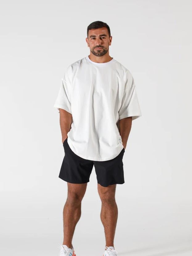 Active Basics Luxe Oversized Tee | ABS-AB601 | Seamstop
