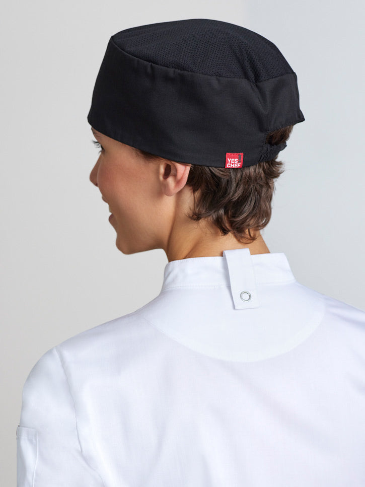 Biz Collection Mesh Flat Top Hat | BIZ-CH333 | Seamstop