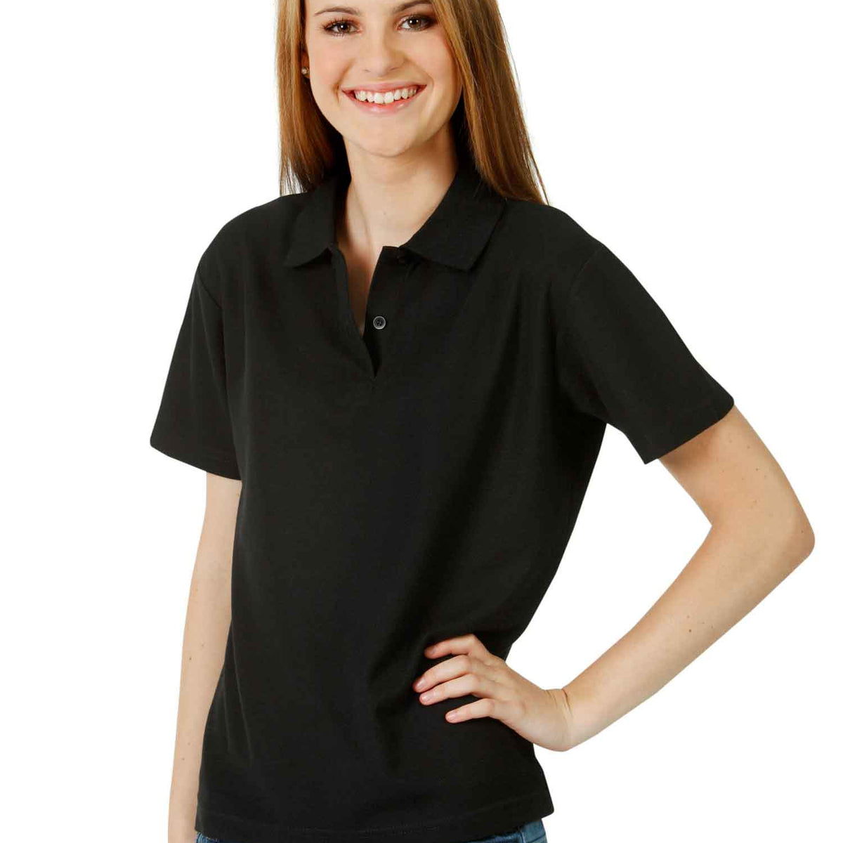 Blue Whale Ladies Premium Fine Pique Knit Polo | BLW-P03 | Seamstop
