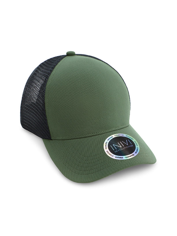 INIVI Seamless 2 Panel Polyester Mesh Snapback | IVI-IV102 | Seamstop